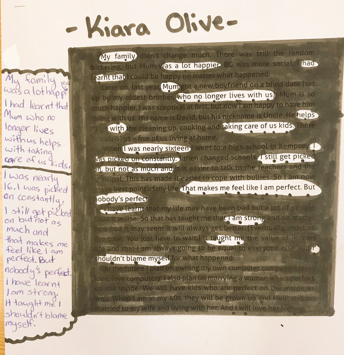 Writing - NSW Schools Reconciliation Challenge